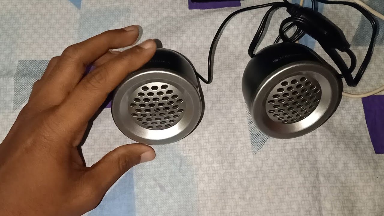 Unboxing Zebronics Zeb-Pluto 2.0 Speaker with Aux Connectivity,USB ...