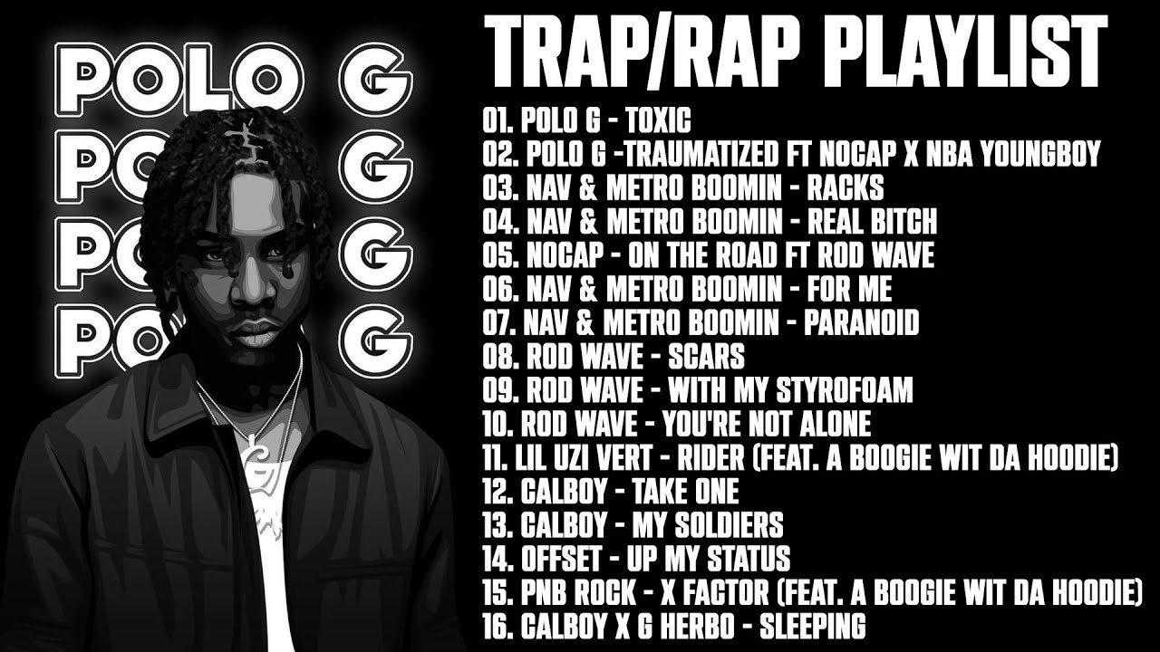 GREATEST TRAP/RAP PLAYLIST 2022 - THE NEW BREED OF HIPHOP | Polo G, Nav ...