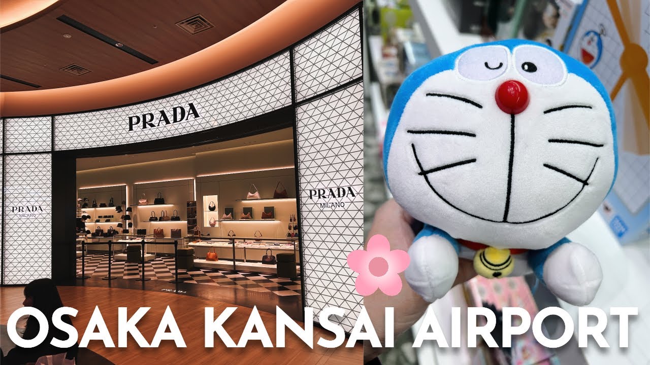 Japan Osaka Kansai airport🌸 Prada, Gucci, Anime, Tidbits, drugstore 🇯🇵 ...