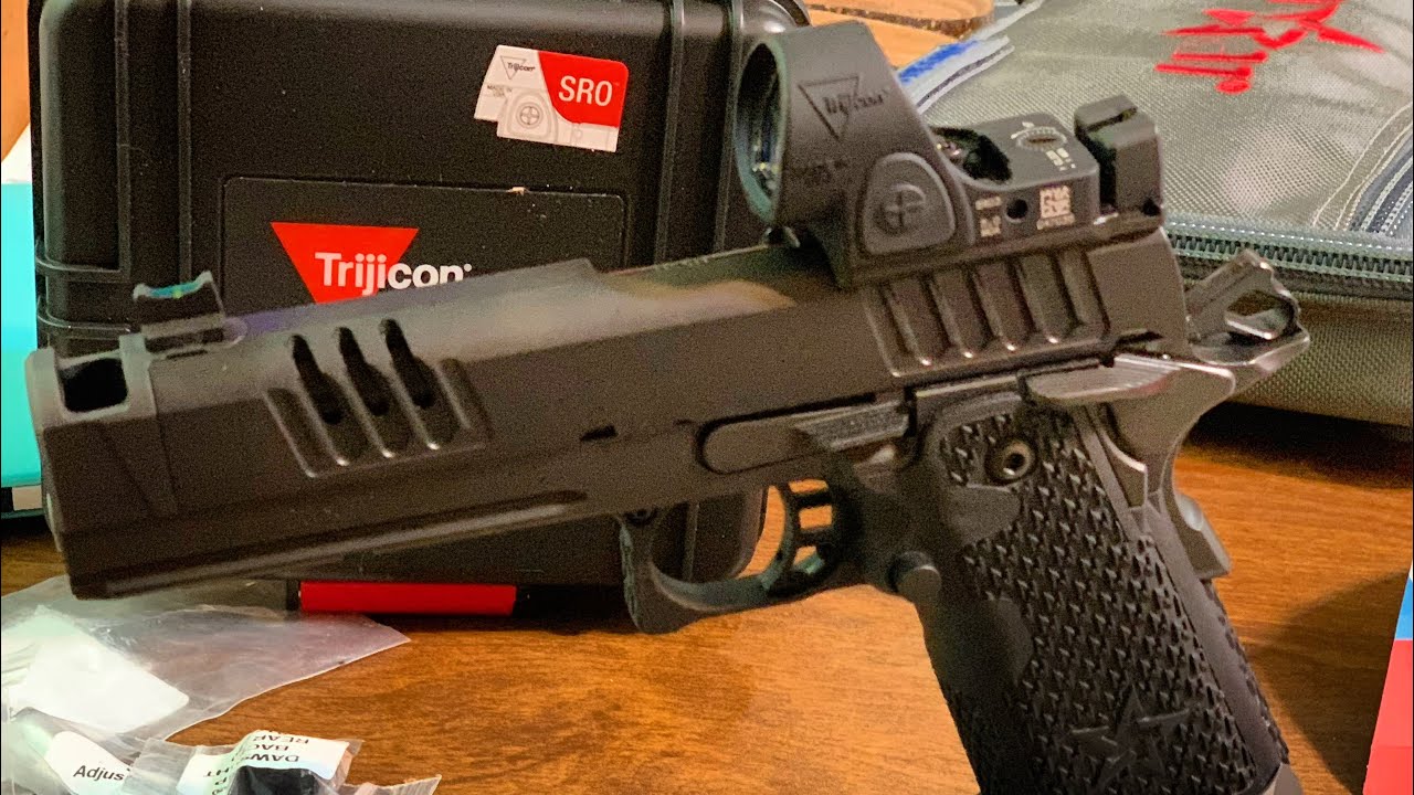 Trijicon SRO 5 MOA x Staccato XC | Unboxing & First Impressions - YouTube