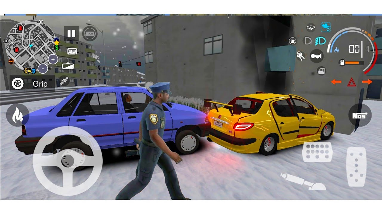 Chase Missions With Old Cars 🚕🚗🌠 | Sport car 3 : Taxi & Police - Drive ...