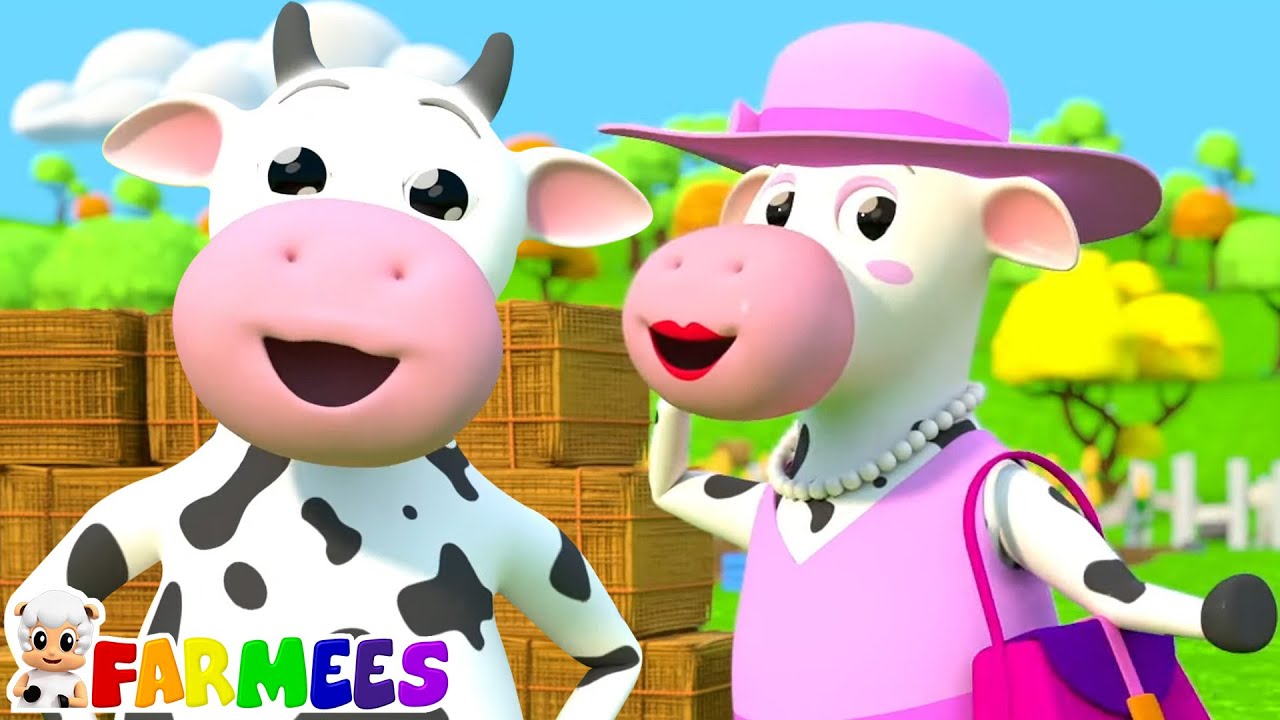 La Vaca Lola Canciones Infantiles y más Rimas animales para niños - YouTube