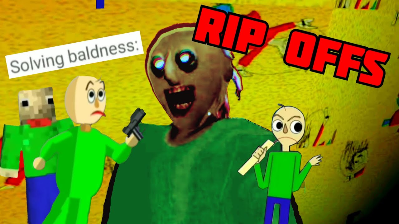 MORE Baldi's Basics Bootleg / Rip Off Android Games! - YouTube