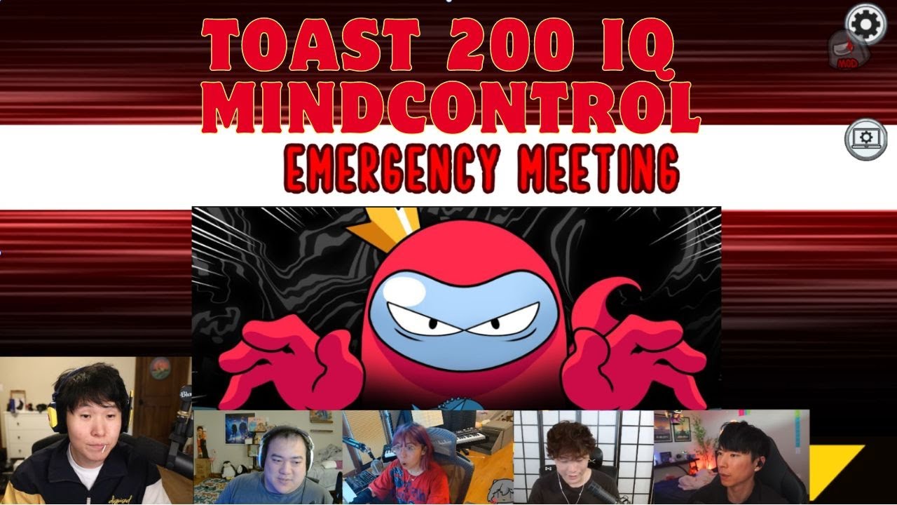 Disguised Toast 200 IQ Mind Control Over the Crewmates ft Seanic ...