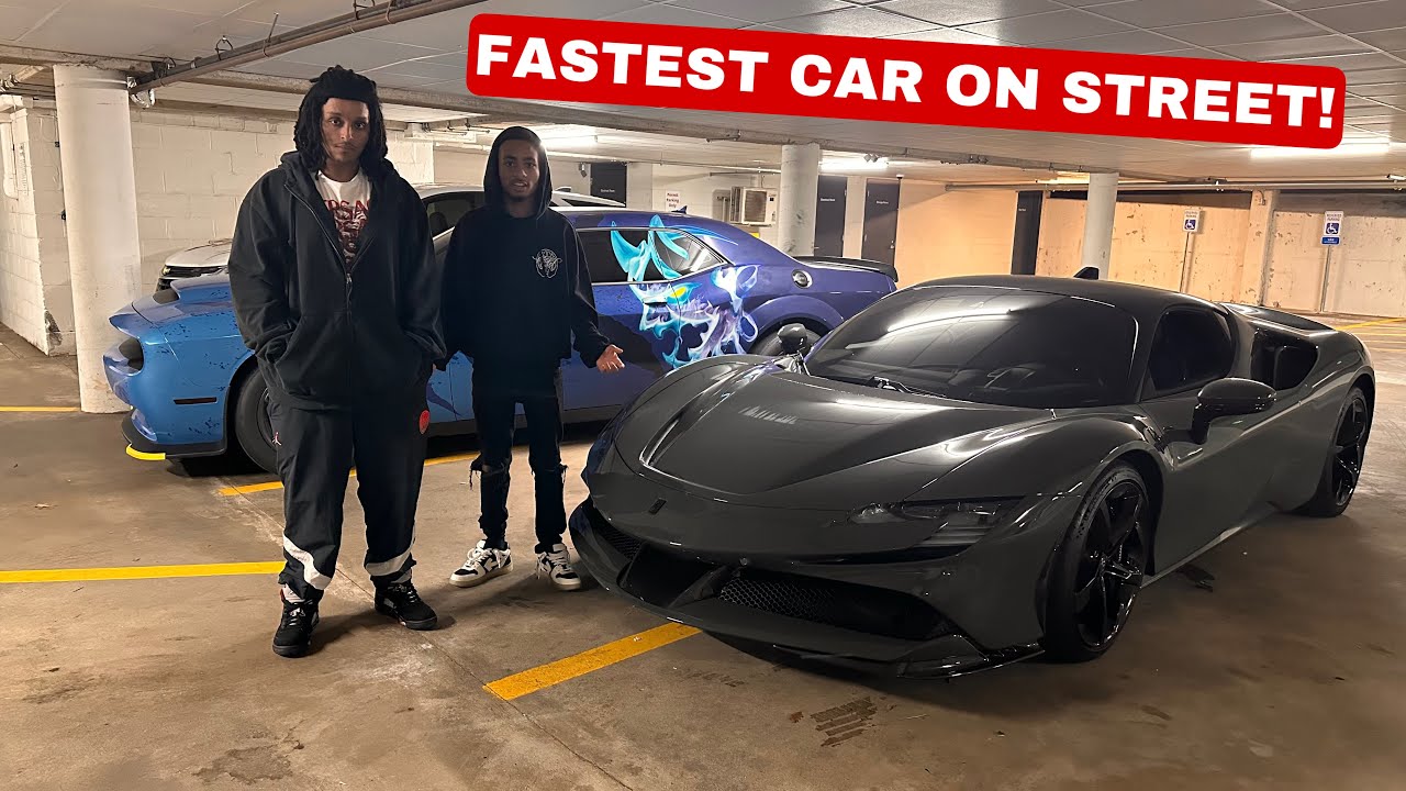 AMP AGENT00 1000HP FERRARI SF90 CALLED OUT MY DEMON170! - YouTube