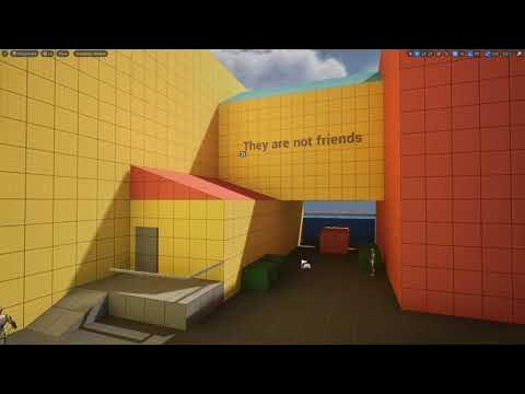 Basic Level Design Blockout in my new prototype on Unreal Engine 5 - YouTube