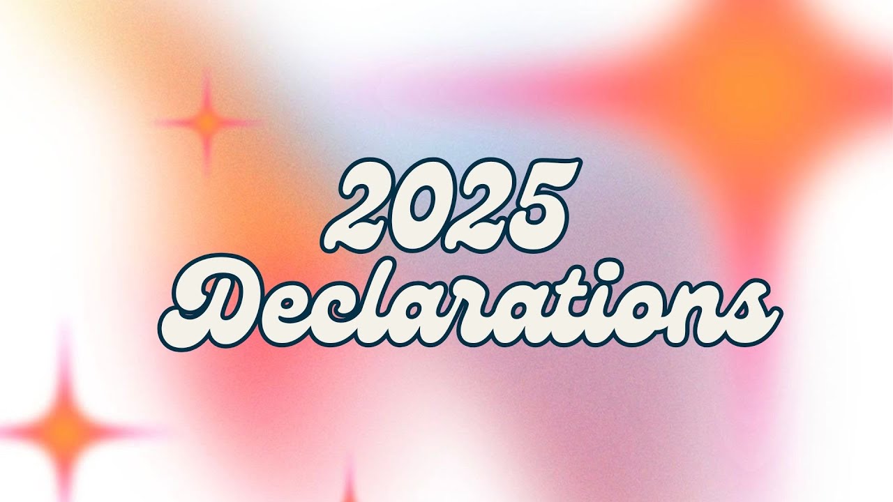 New Year's Eve Celebration | Declarations 2025 - YouTube