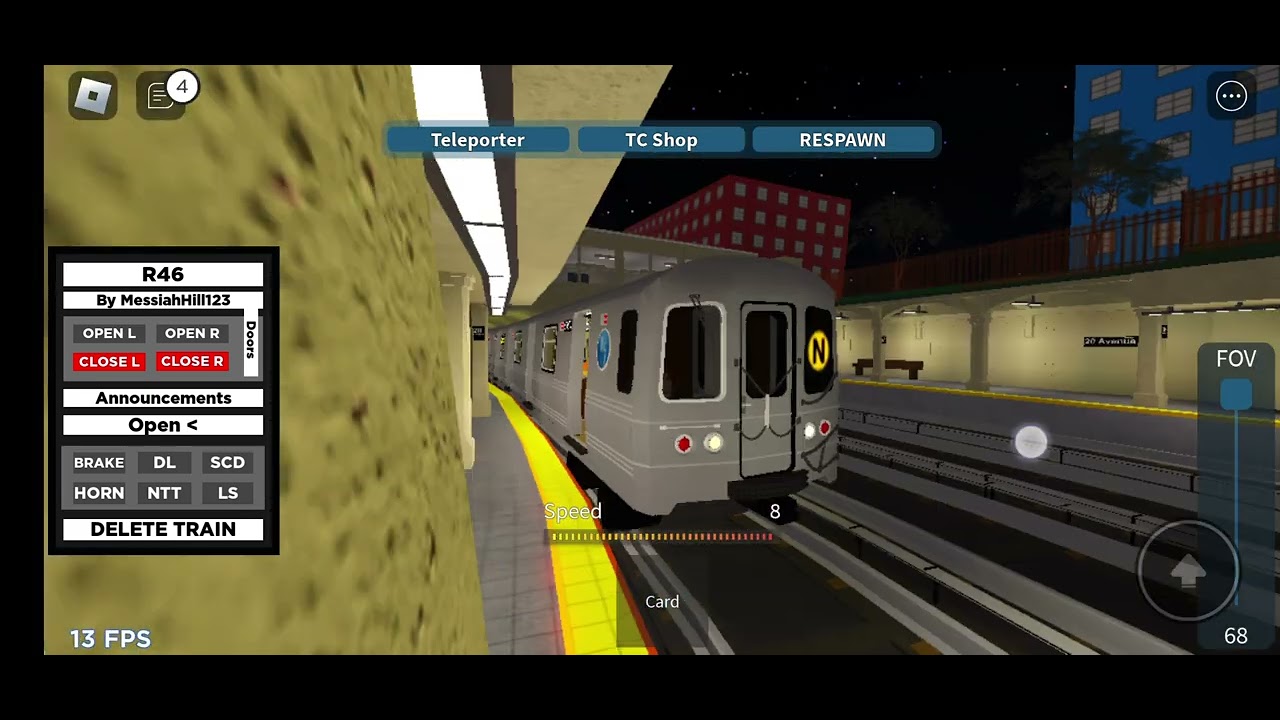 R46 N Train | Transit City 3 | ROBLOX - YouTube