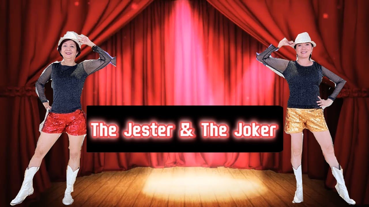 The Jester & the Joker - Line Dance - YouTube