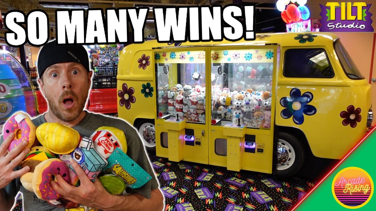 Our Craziest Tilt Studio Claw Machine Video Ever! - YouTube