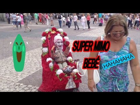 👏👏👍VENHA CONHECER O FAMOSO MIMO BEBÉ ( ARTISTA DE RUA) - YouTube