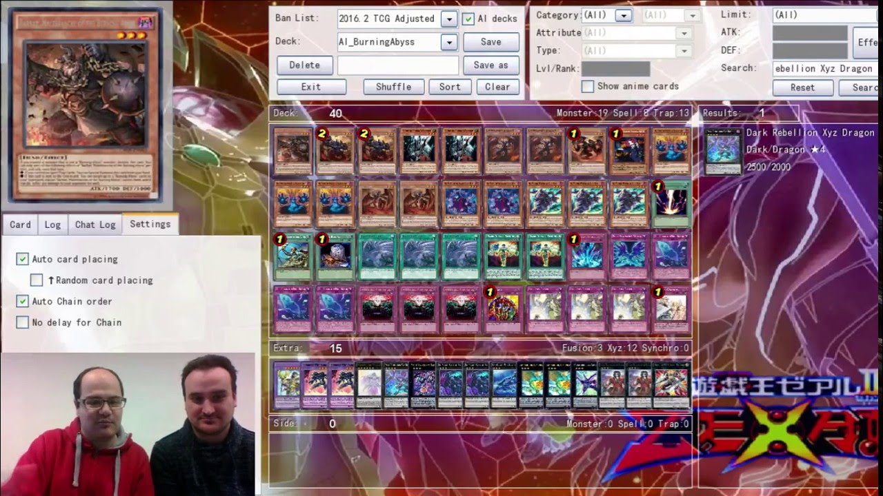 Deck List yu gi oh mazzo Burning Abyss deck YU GI OH Burning Phantom ...