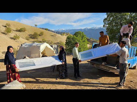 Taleb brought the bathroom and toilet doors and installed them with Hashem's help.