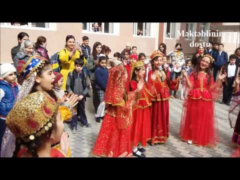 Bineqedi rayonu 3 sayli tam orta mekteb 2017 novruz senliyi