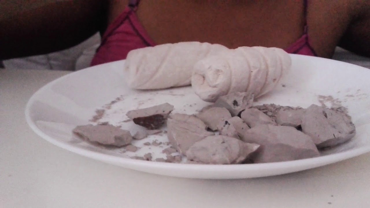 Eating Eko chalk - YouTube
