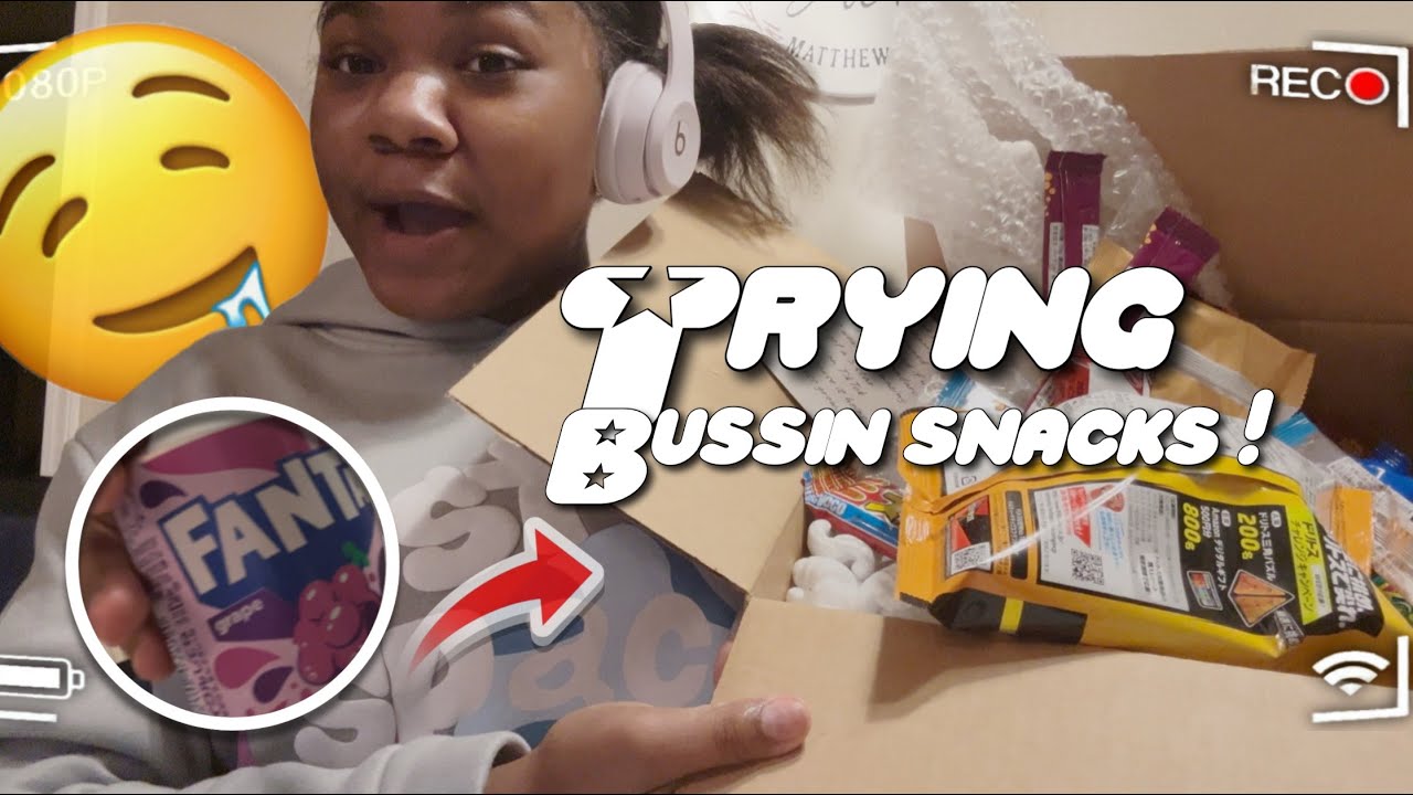 TRY BUSSIN SNACKS WITH ME !🤤‼️ - YouTube
