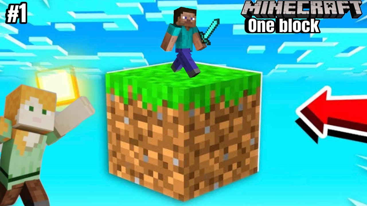 Playing oneblock for the first time - Oneblock survival series part 1 - YouTube