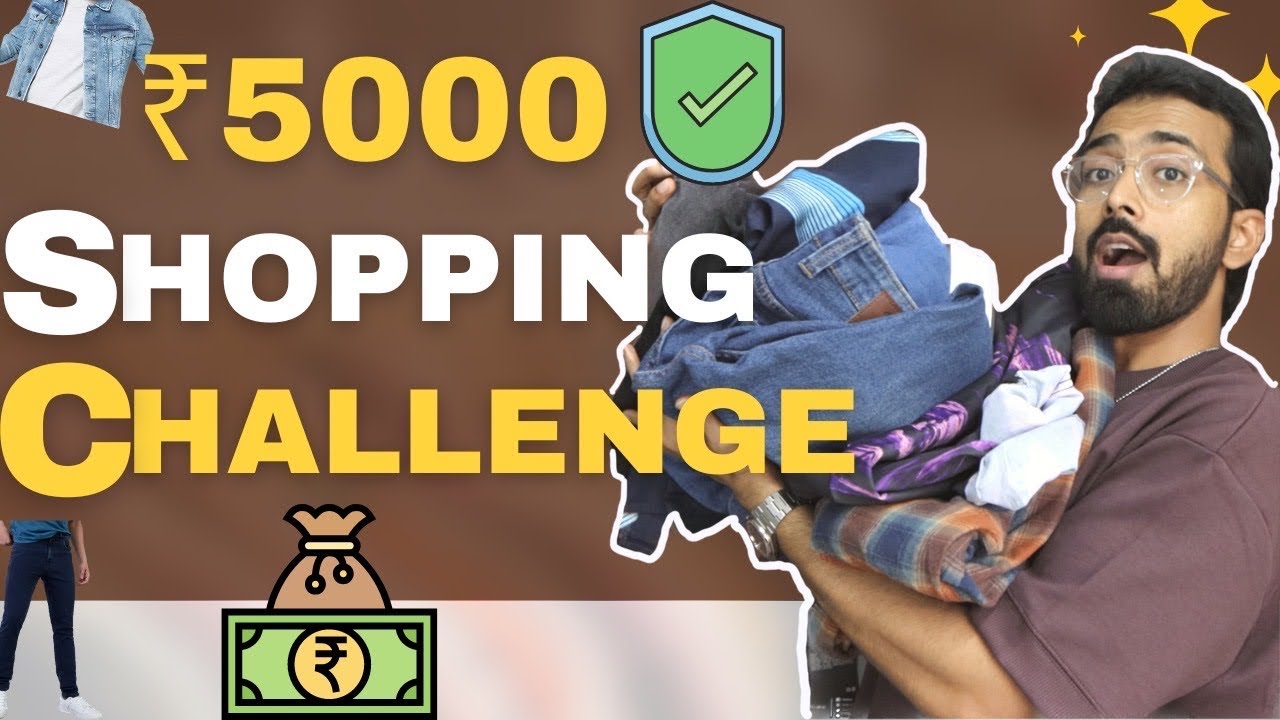 Ultimate Rs 5000 Budget Shopping challenge- Ep.5 - YouTube