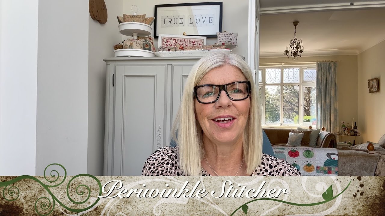 Flosstube #1 from Periwinkle Stitcher. A Welcome from Wales. - YouTube