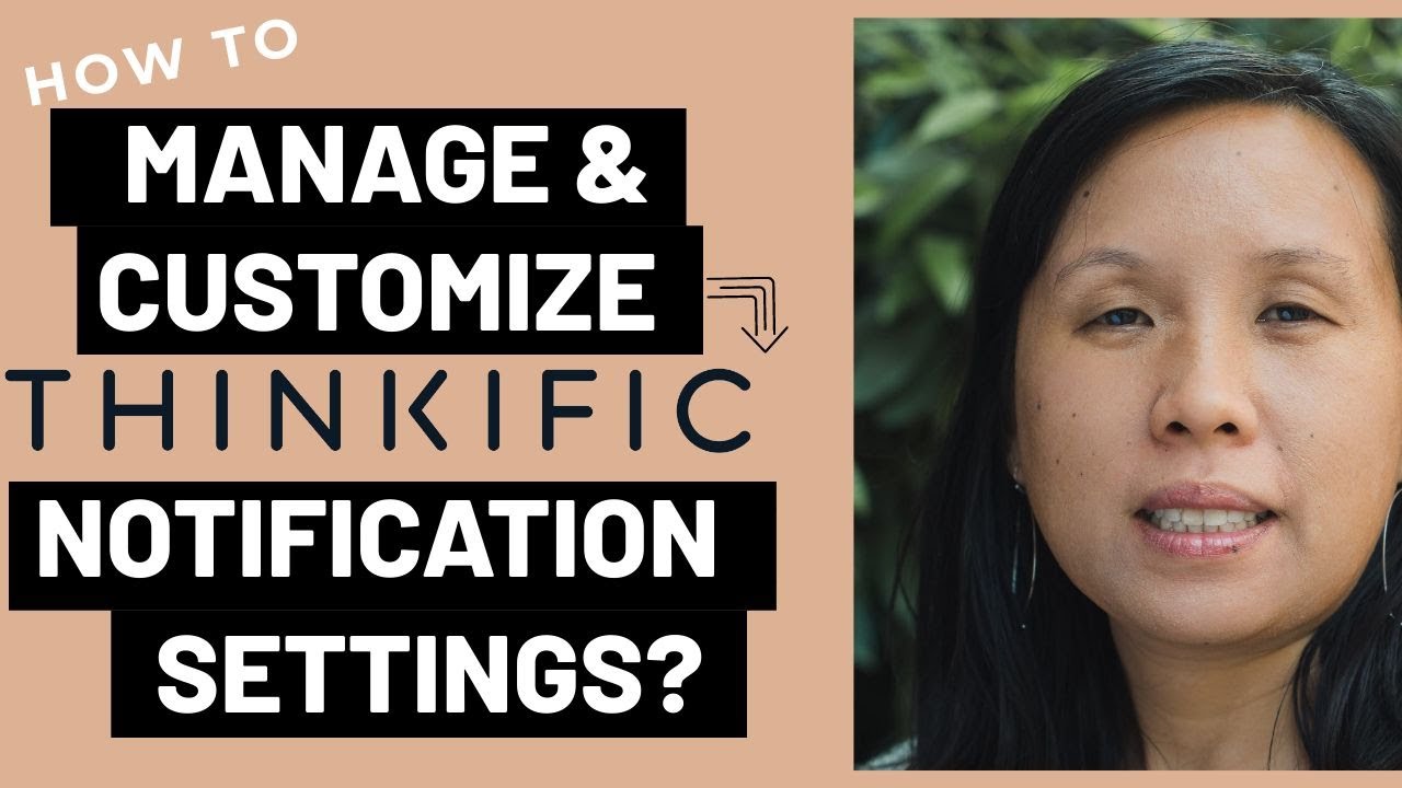 How to Manage & Customize Thinkific Email Notification Settings? - YouTube