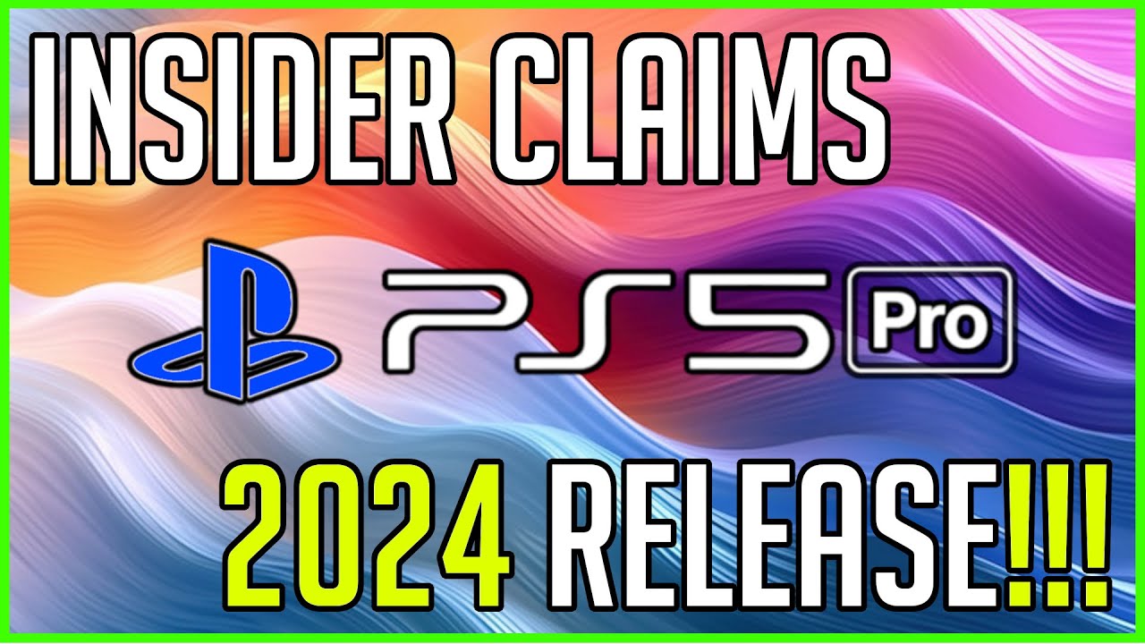 INSIDER At GAMESCOM CLAIMS PS5 PRO RELEASE Is Coming 2024! - YouTube