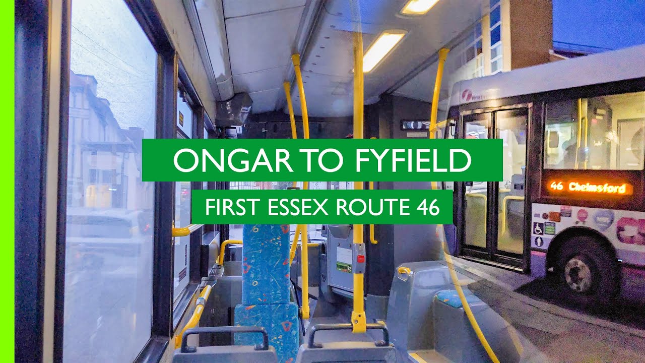 Ongar to Fyfield | First Essex 46 | Realtime - YouTube