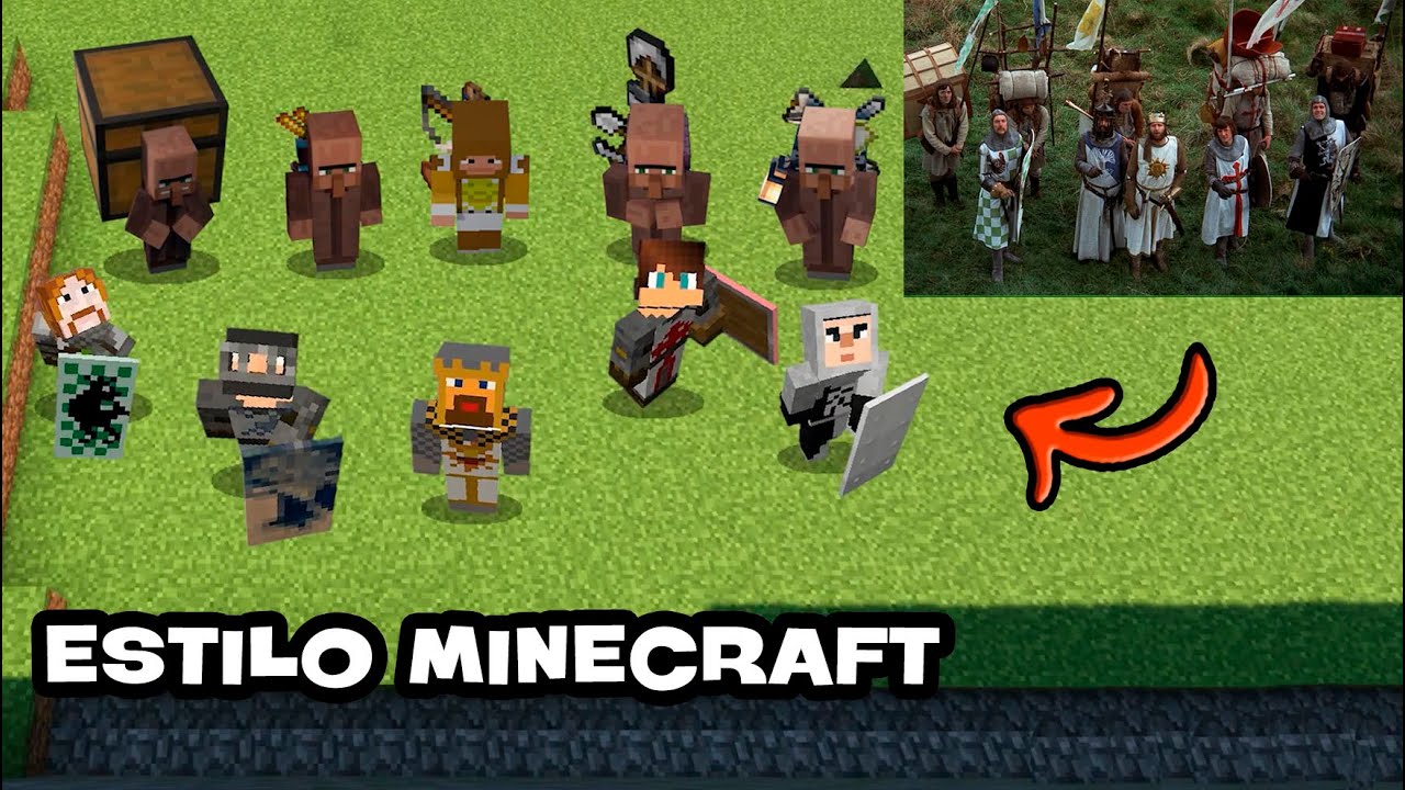 Assista Monty Python em estilo MINECRAFT - YouTube