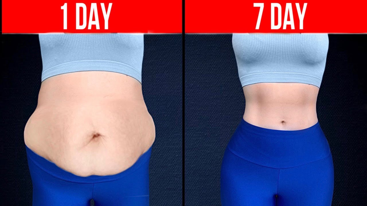 Do This For Tiny Waist & ABS In 7 Days (DO AT HOME) - YouTube