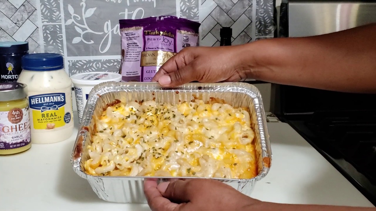 Cheesy Macaroni straight from the oven ( Tinkyada glutenfree pasta ...