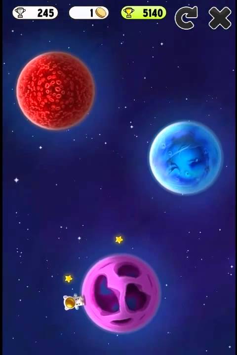 Game for kid Tom cat astronaut Tom's Games My Planet Hop - YouTube
