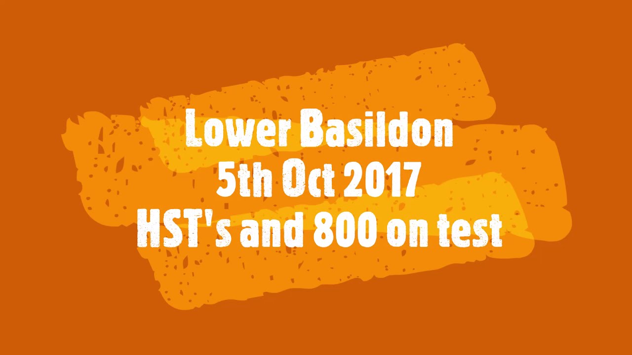 Lower Basildon trains 5th Oct 2017 - YouTube