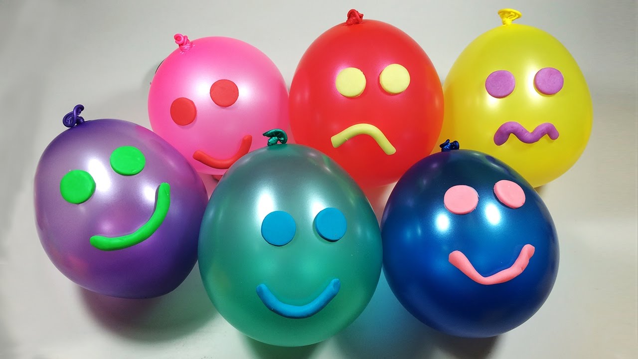 Play Doh Balloon Smiley Face Creative fun for kids - Play-Doh Toys ...