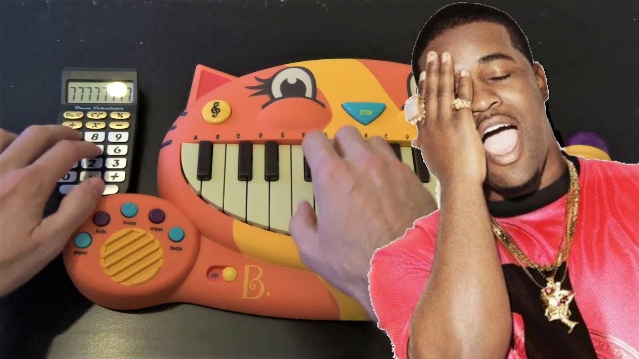 ASAP FERG - PLAIN JANE ON A CAT PIANO AND A DRUM CALCULATOR - YouTube