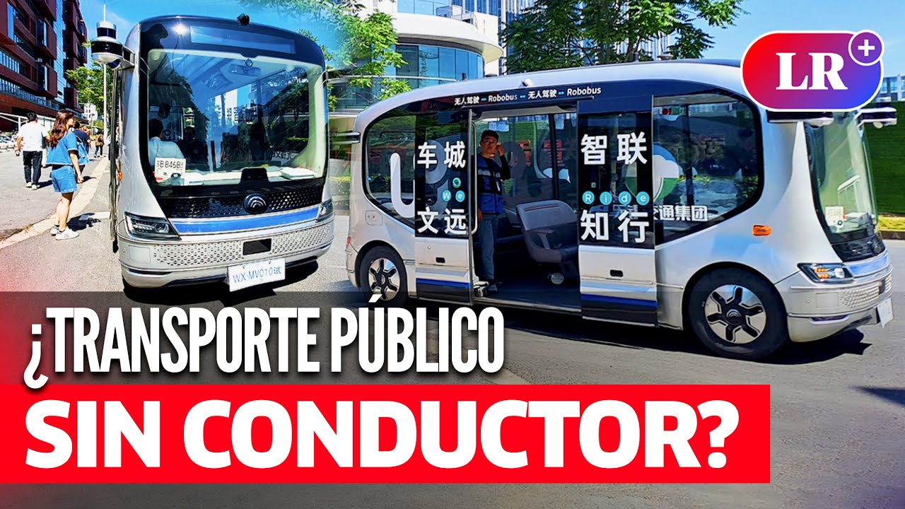 ¡AUTOS SIN CONDUCTOR! Así son los BUSES INTELIGENTES que ya funcionan ...