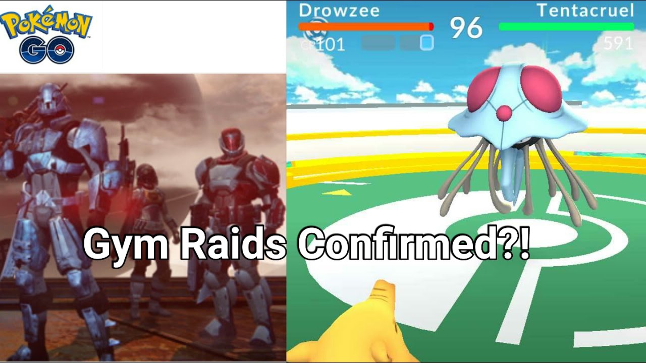Gym Raids Pokemon GO - YouTube