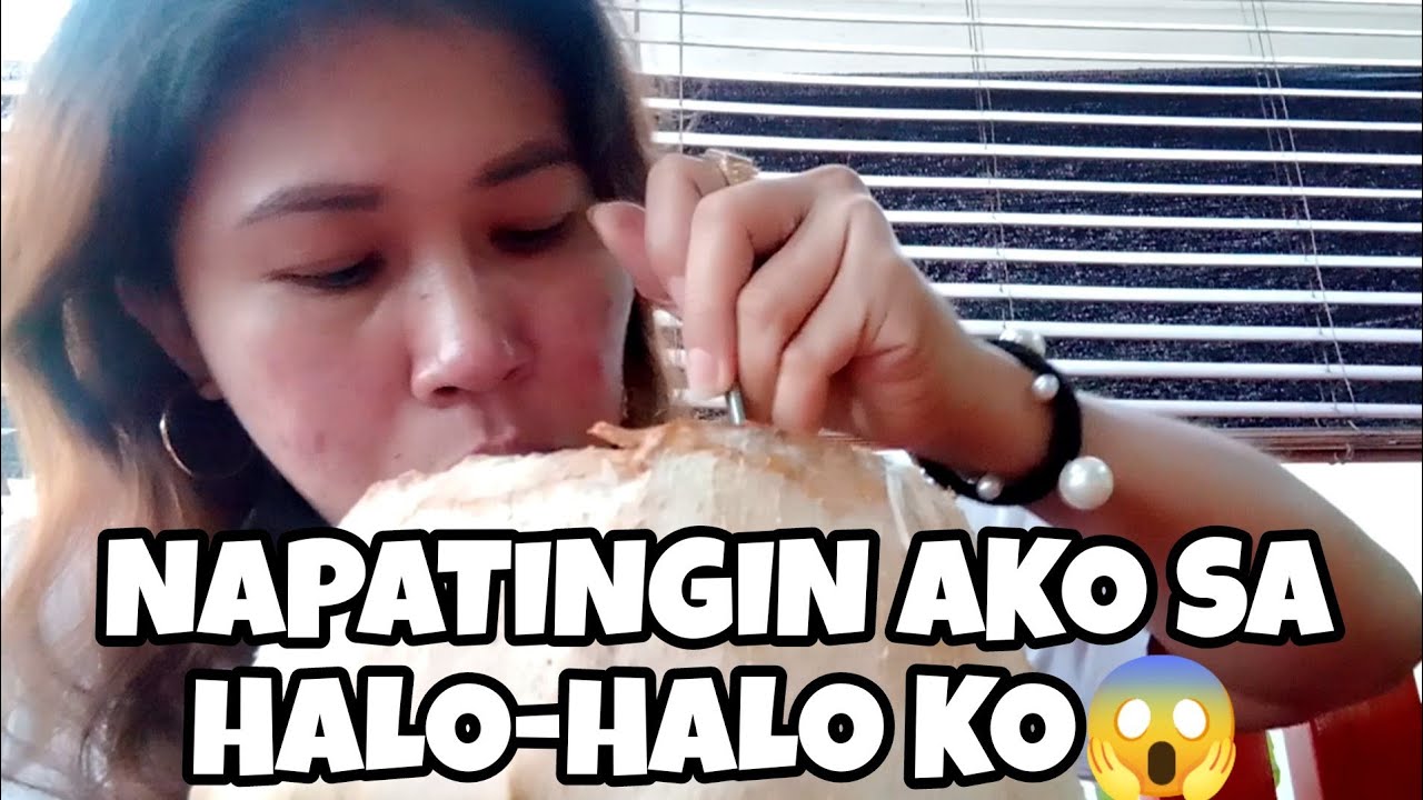 DAHIL NA STRESS AKO,PALAMIG MUNA SI AKETS😅 II HALO-HALO - YouTube