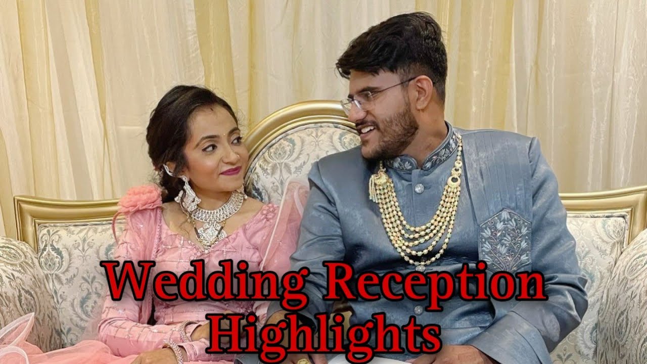 Piyush & Dharmi's Wedding Reception Highlights || The Grand Mercure ...