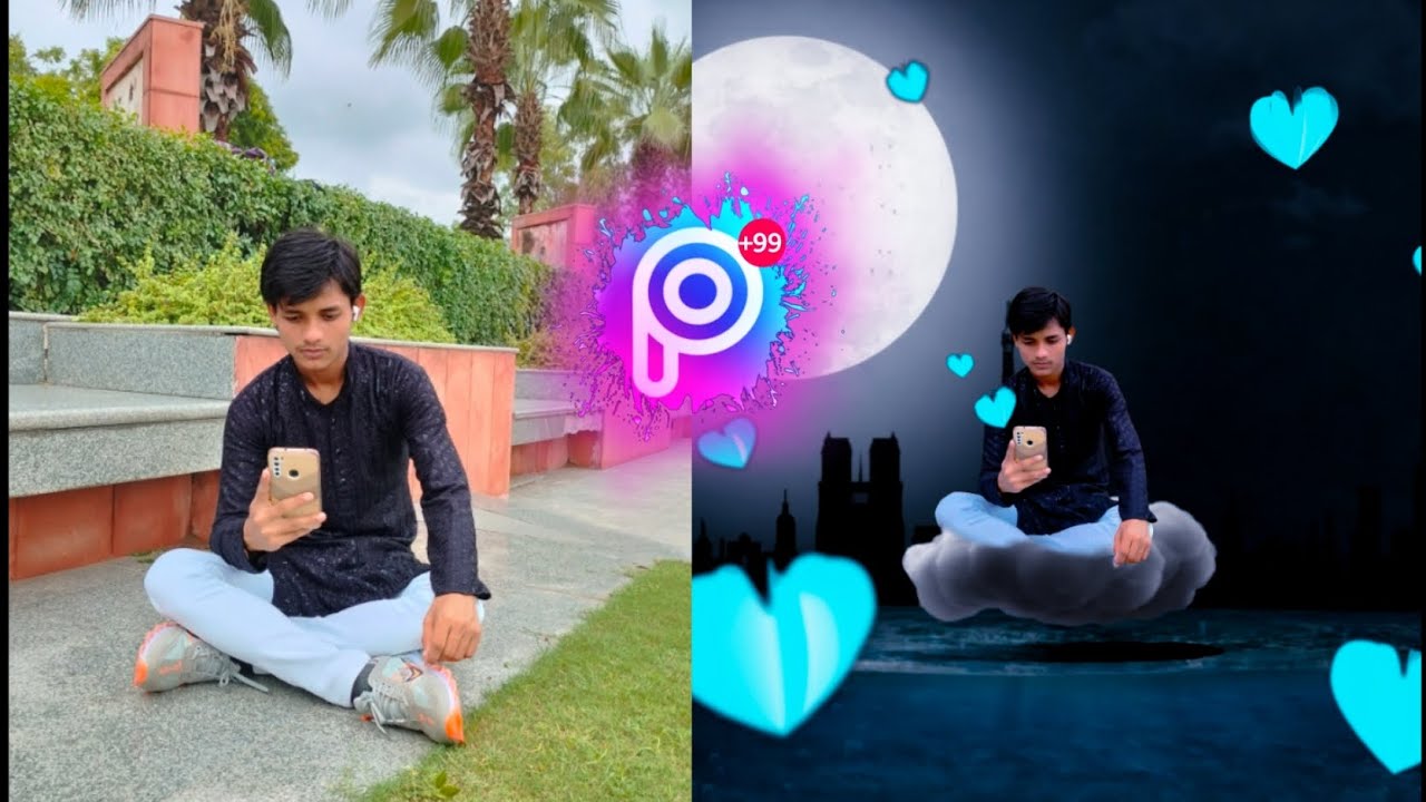 PicsArt love 💕 photo editing tutorial // best love photo editing # ...