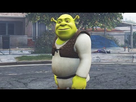 GTA 5'TE SHREK OLMAK !?