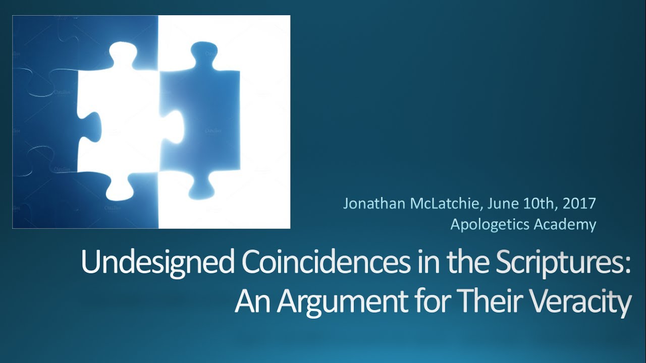 Undesigned Coincidences in the Scriptures: An Argument of Their ...