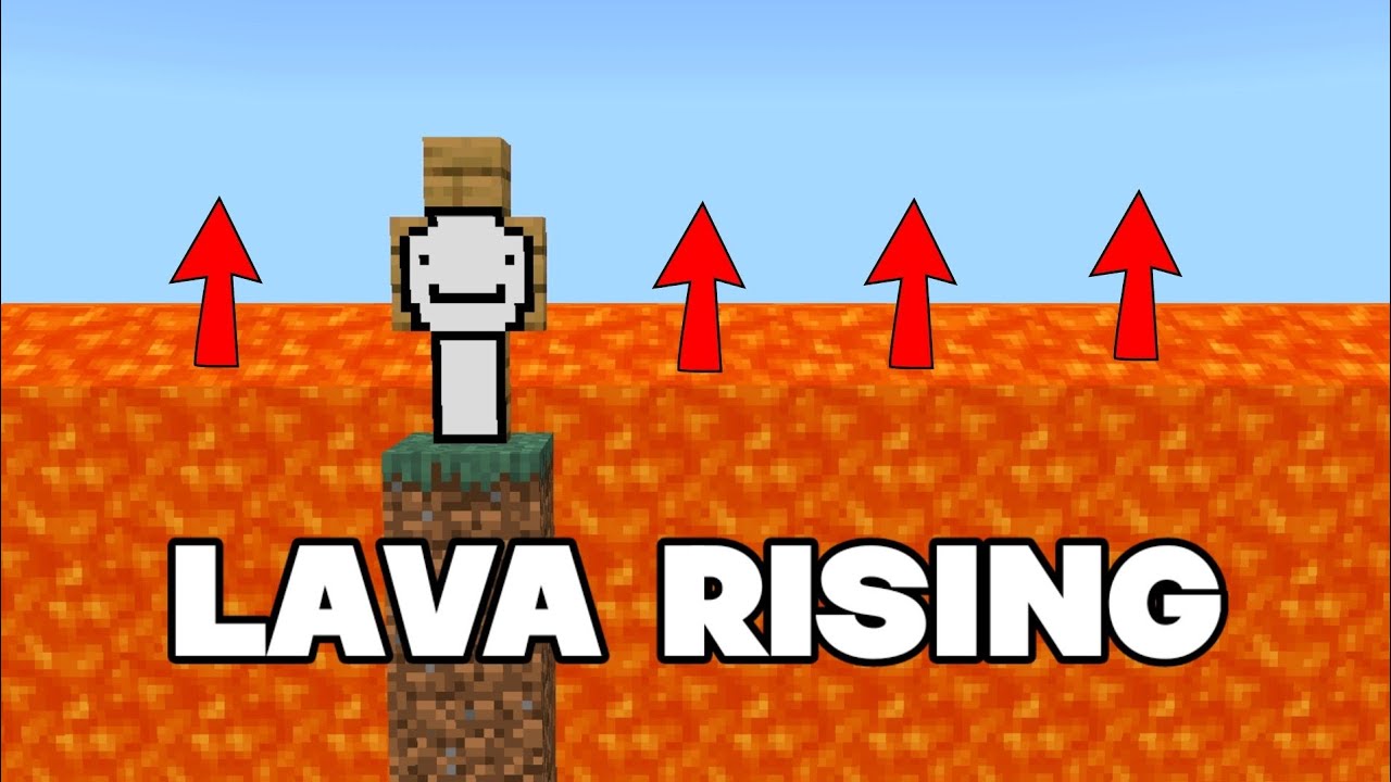 MINECRAFT, BUT LAVA IS RISING - YouTube