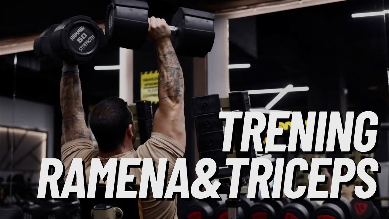 Trening ramena + triceps - Kako da najbolje napredujete u snazi! - YouTube