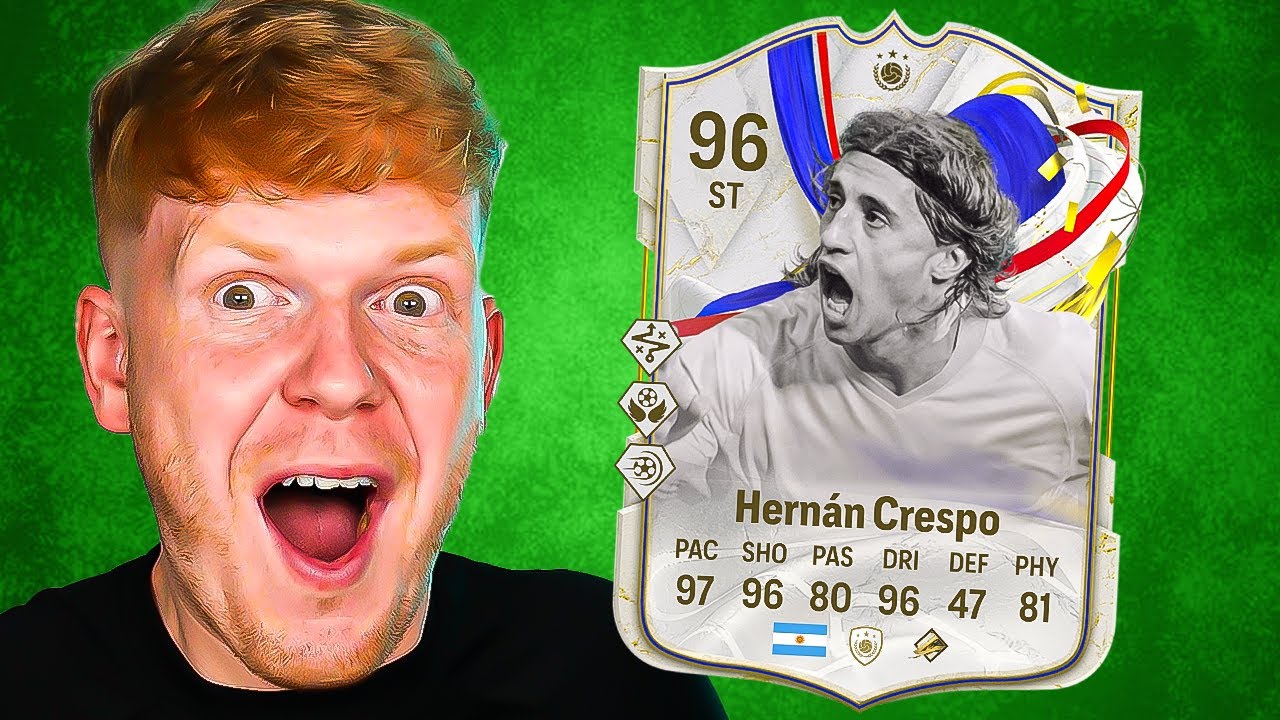 The BEST Card I've Used - 96 HERNAN CRESPO 7 MINUTE SQUAD BUILDER ...