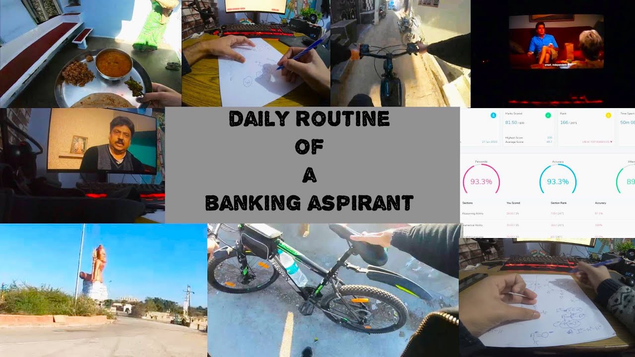 MY Daily Routine VLOG as a BANKING Aspirant | #SBI #RBI #IBPS - YouTube