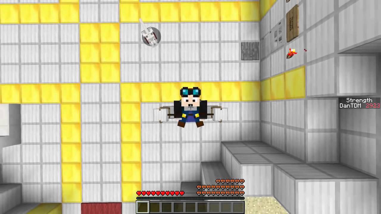 Minecraft COMPLETE GYM WORKOUT!! Custom Command - YouTube