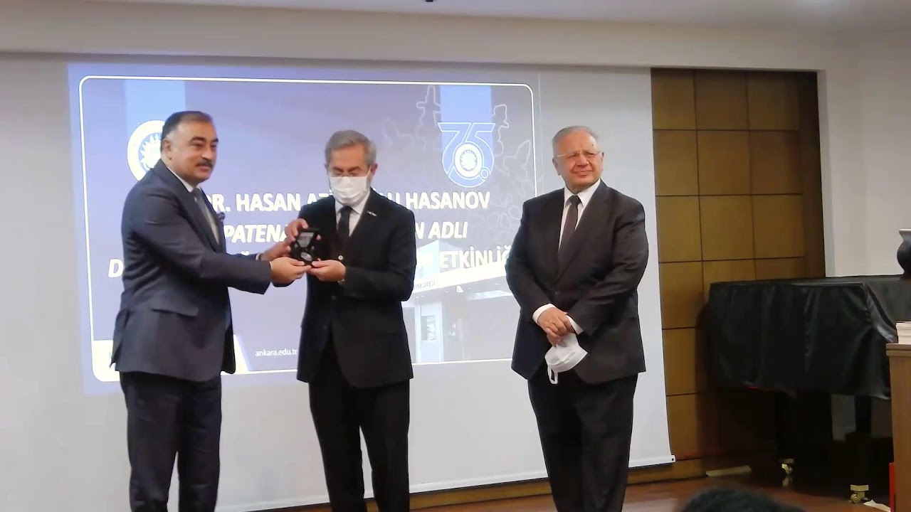 Prof. Dr. Hasan Aziz-Oğlu Hasanov Kitap Tanıtım Etkinliği - YouTube