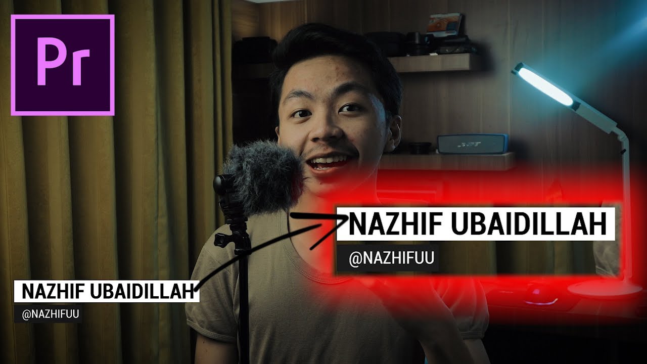 Membuat Lower Third (animasi tulisan nama) dalam video hanya dengan ...