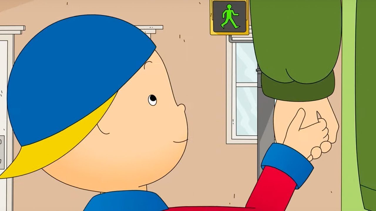 Caillou and Road Safety | Caillou | Cartoons for Kids | WildBrain Toons ...