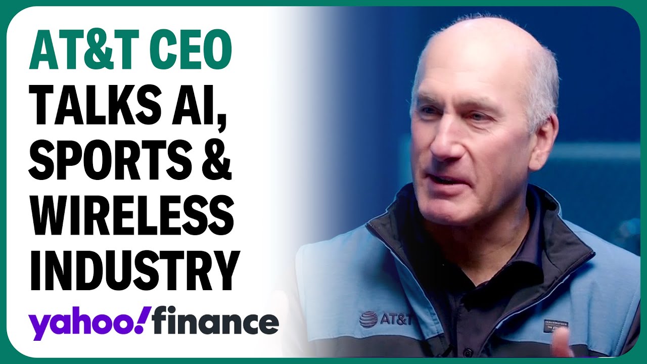 AT&T CEO talks AI, sports, and technology: AI and data can do some ...