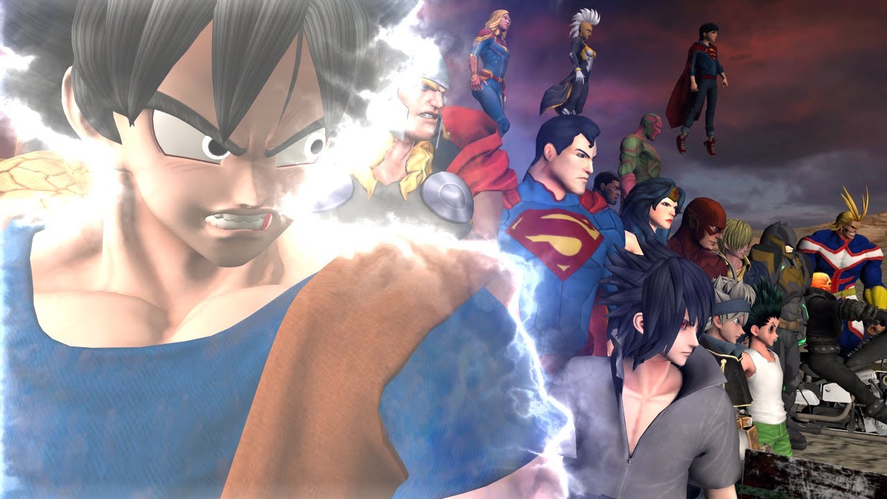 Everyone Assemble - Marvel vs Dc vs Jump Force - YouTube